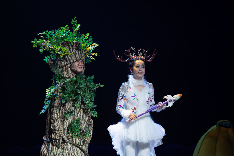 我校大型原创儿童剧《奇幻森林》梦幻开演